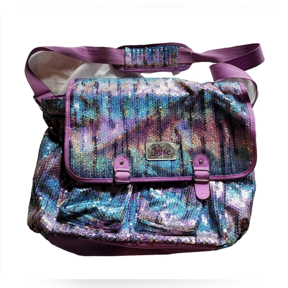 Justice | Accessories | Justice Girls Multicolor Embellished Backpack ...